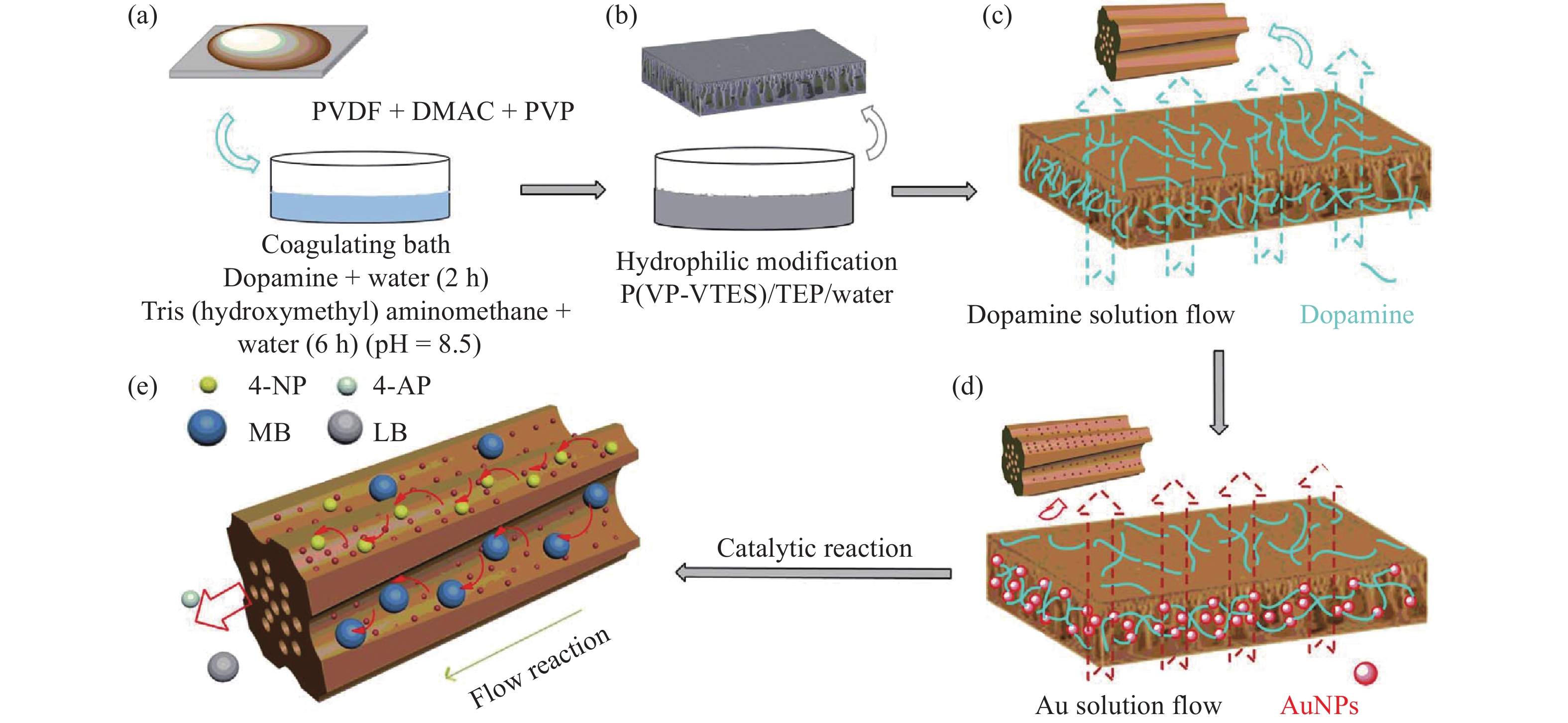 Functionalization of Polymeric Microporous Membranes Based on Phase ...